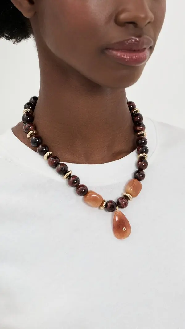 Maison Irem Amber Glow Necklace