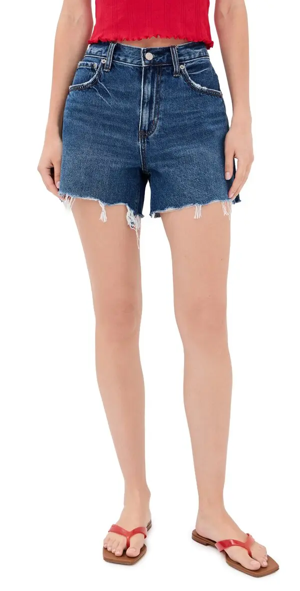 DAZE Crossroads Loose Denim Shorts