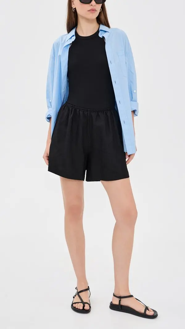 Donni. The Linen Shorts