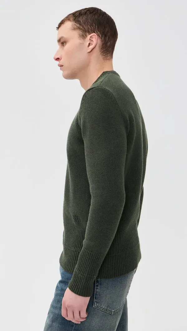 MAISON MARGIELA Double Hem Crewneck Sweater