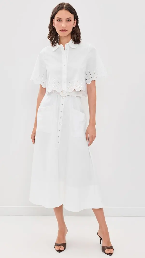 Saloni Kirat Midi Skirt