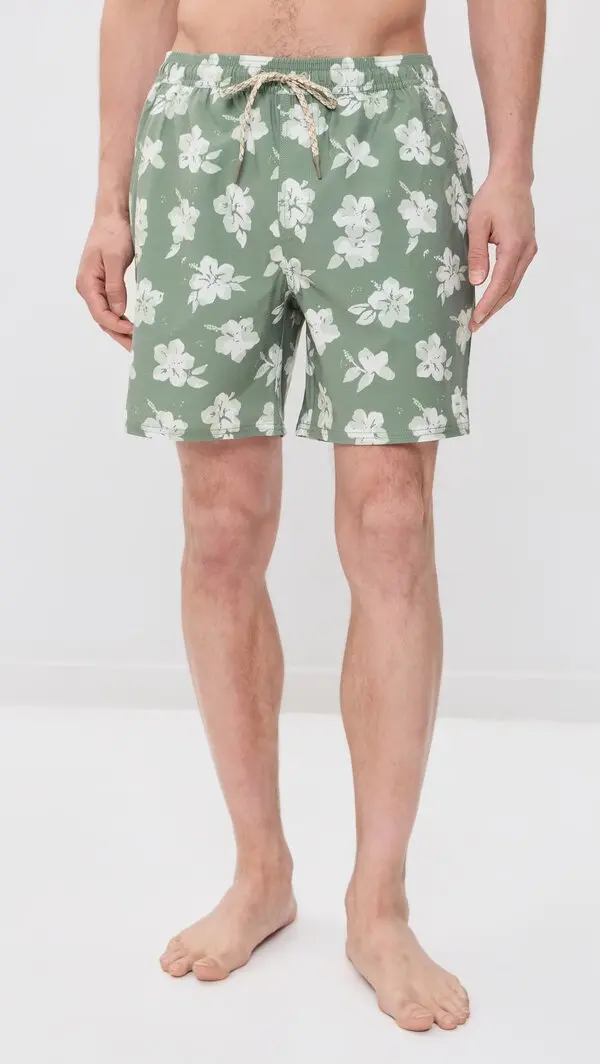 KATIN Stamps Volley Swim Trunks 7