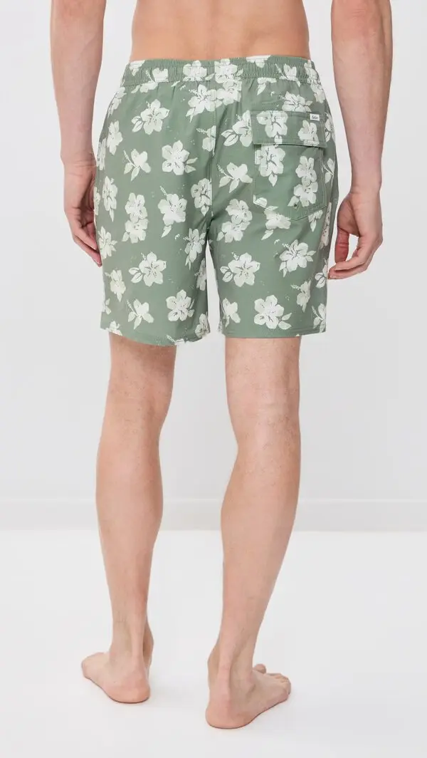 KATIN Stamps Volley Swim Trunks 7