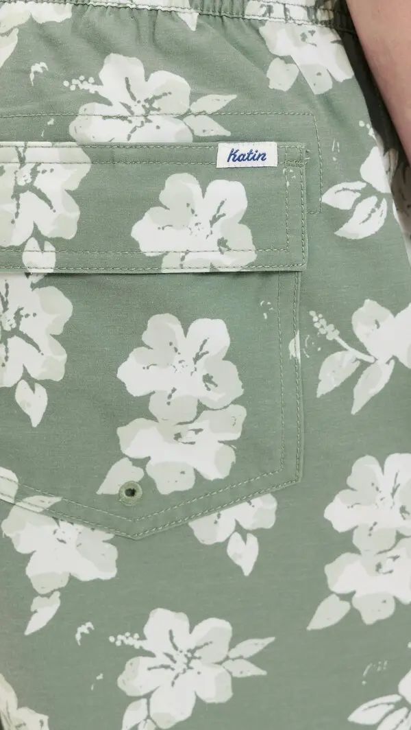 KATIN Stamps Volley Swim Trunks 7