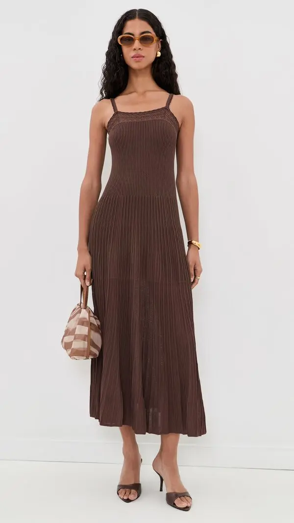 Ba&sh Noto Midi Dress