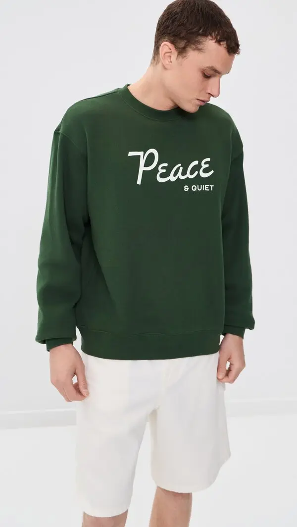 MUSEUM OF PEACE & QUIET Diner Crewneck Sweatshirt