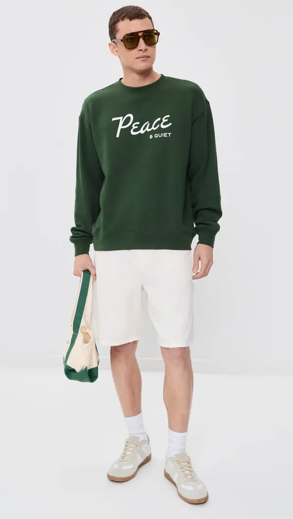 MUSEUM OF PEACE & QUIET Diner Crewneck Sweatshirt
