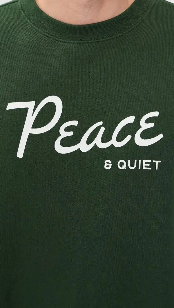 MUSEUM OF PEACE & QUIET Diner Crewneck Sweatshirt
