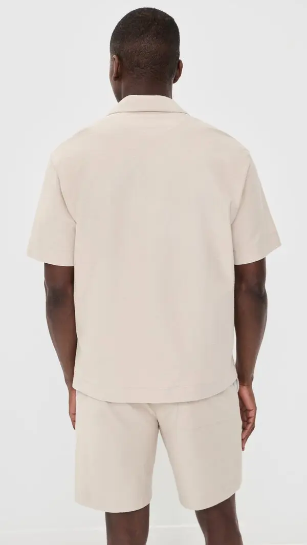 Theory Soft Terry Collar Shirt