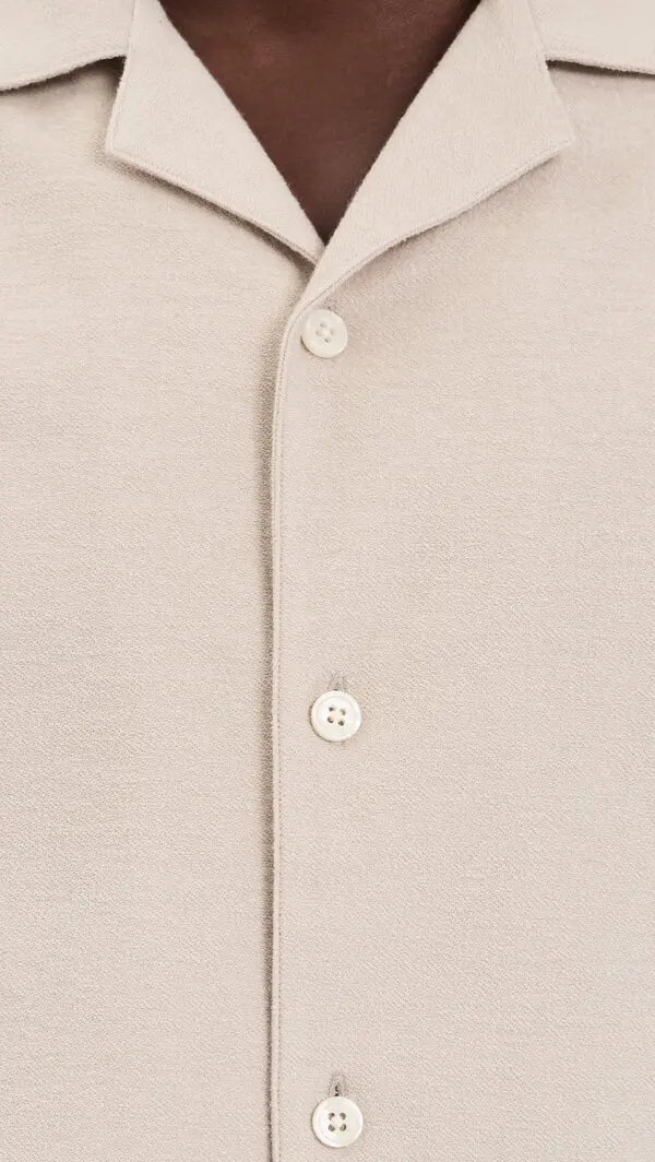 Theory Soft Terry Collar Shirt