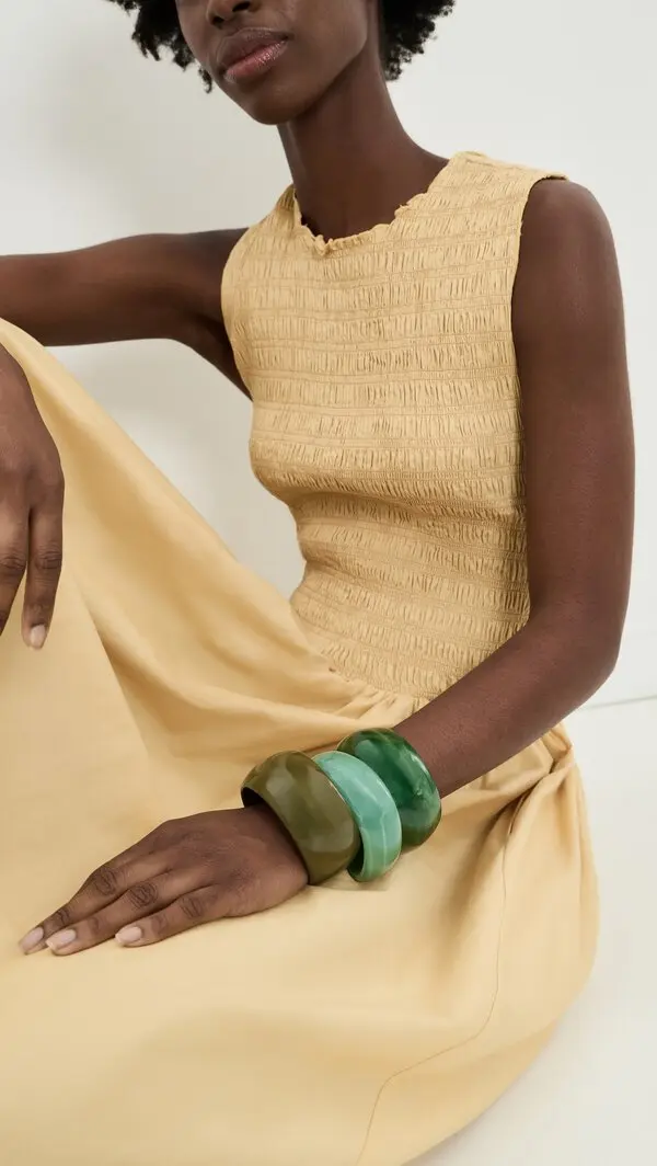 ADINA EDEN Gradient Resin Bangle Set