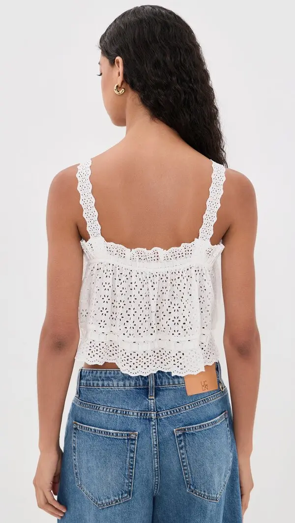 Ulla Johnson Isola Cotton Top