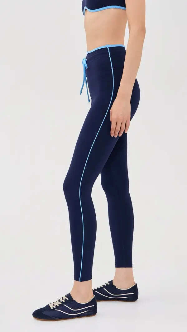 Year Of Ours Sport Sprint 7/8 Leggings - Midnite Spt Blu