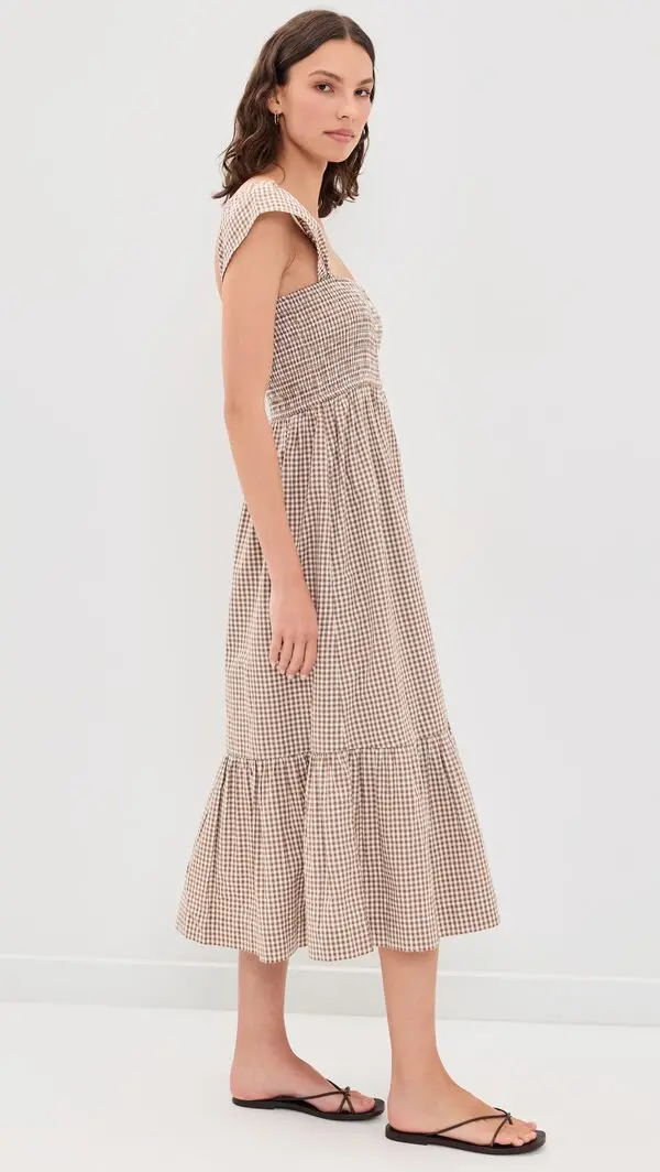 MAREA Celine Gingham Dress