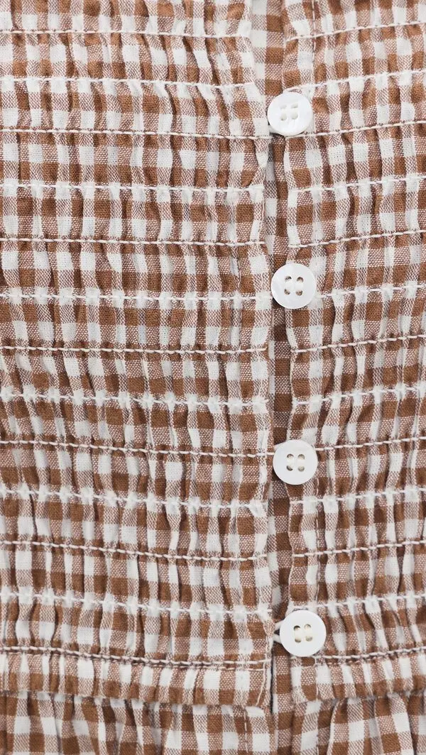 MAREA Celine Gingham Dress