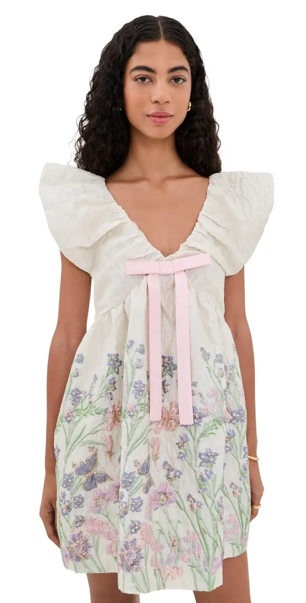 Endless Rose Jacquard Mini Dress