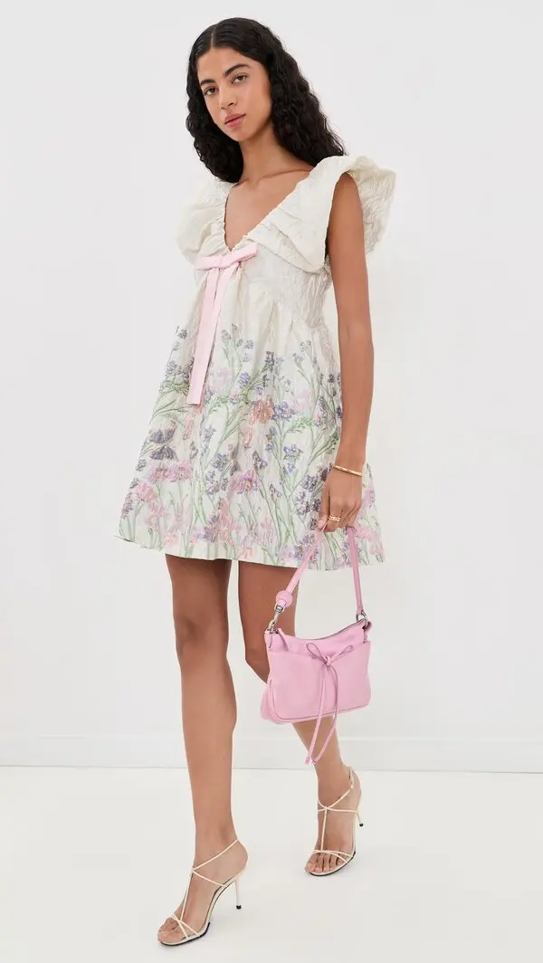Endless Rose Jacquard Mini Dress