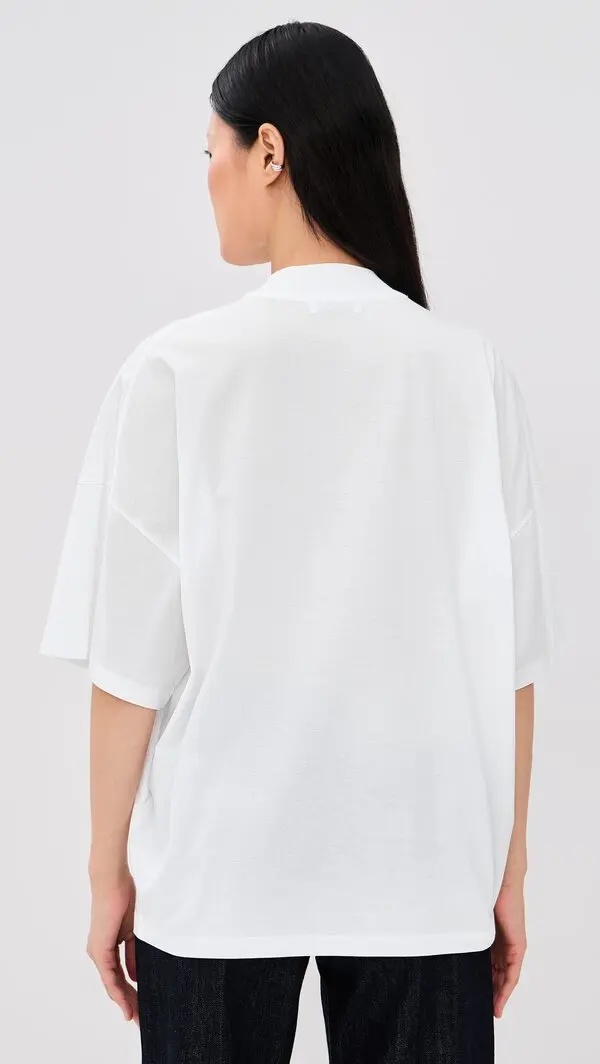 JIL SANDER Mock Neck T-shirt