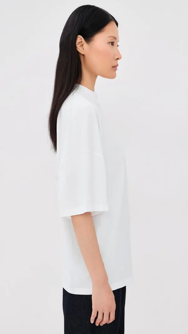 JIL SANDER Mock Neck T-shirt