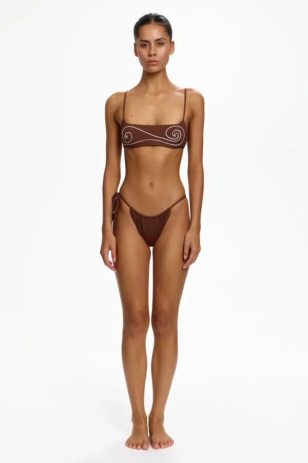 Significant Other Karah Tie Brief - Toffee
