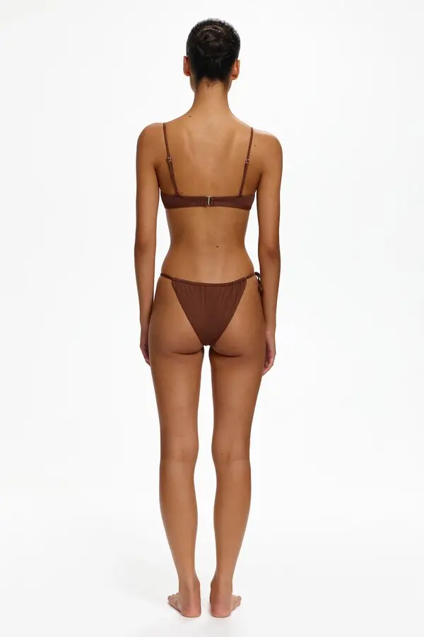 Significant Other Karah Tie Brief Bikini Bottom