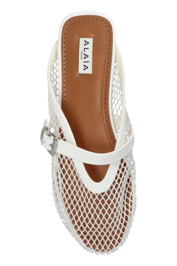 Alaïa Slides With A Strap