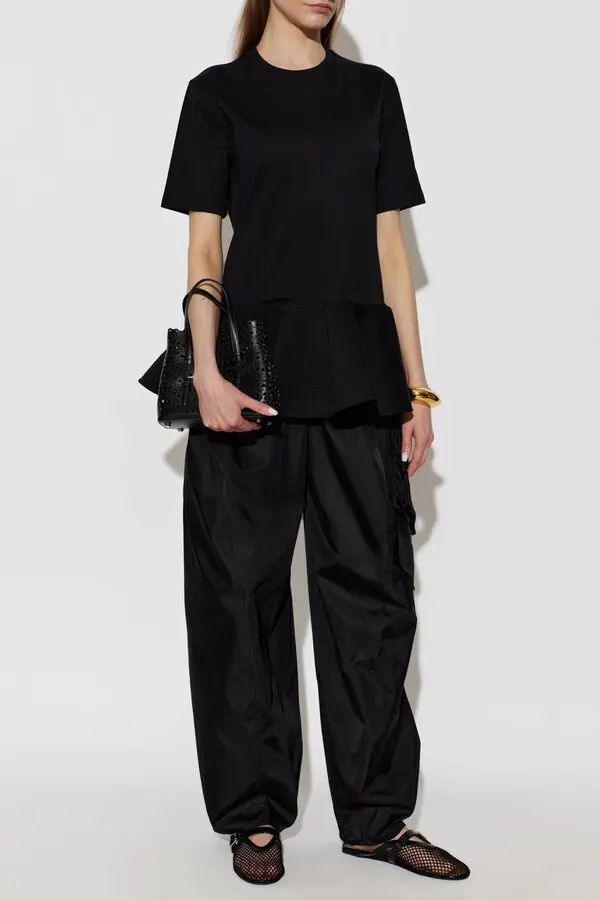 Alaïa Slides With A Strap