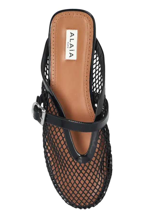 Alaïa Slides With A Strap