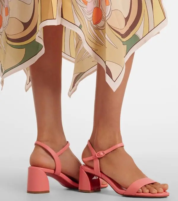 CHRISTIAN LOUBOUTIN Jane Leather Sandals