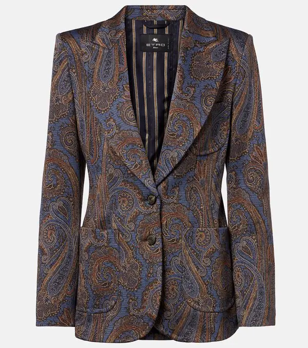 Etro Paisley Jacquard Blazer