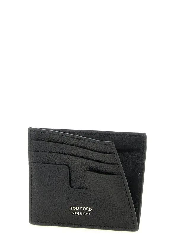 TOM FORD T Line' Card Holder - Black
