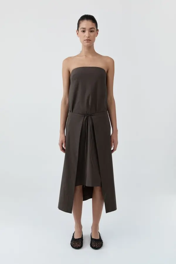 ST. AGNI Modular Dress - Wood