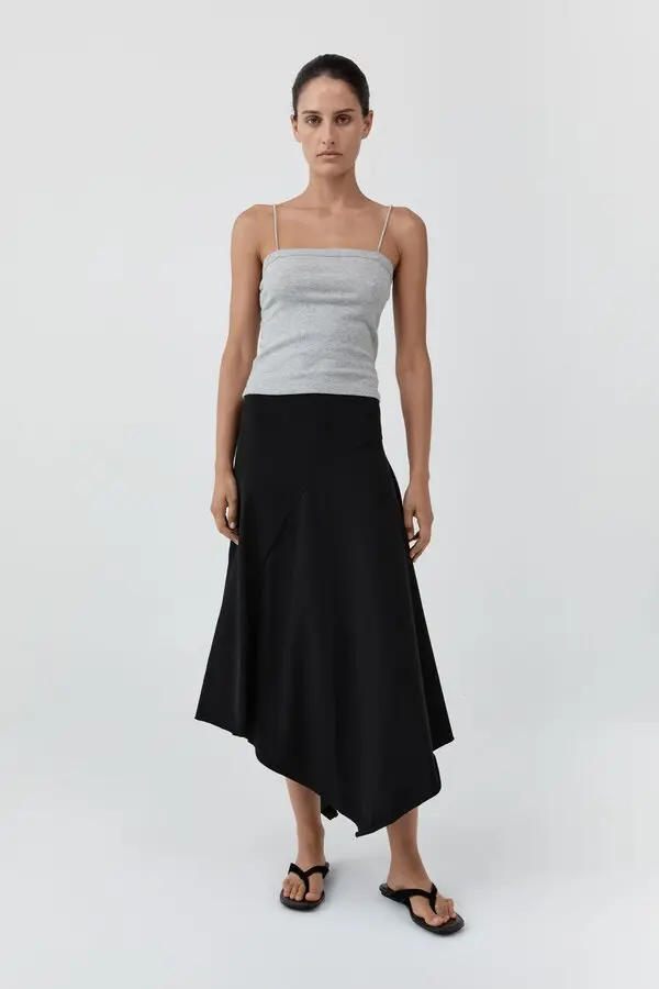 ST. AGNI Organic Cotton Square Neck Cami
