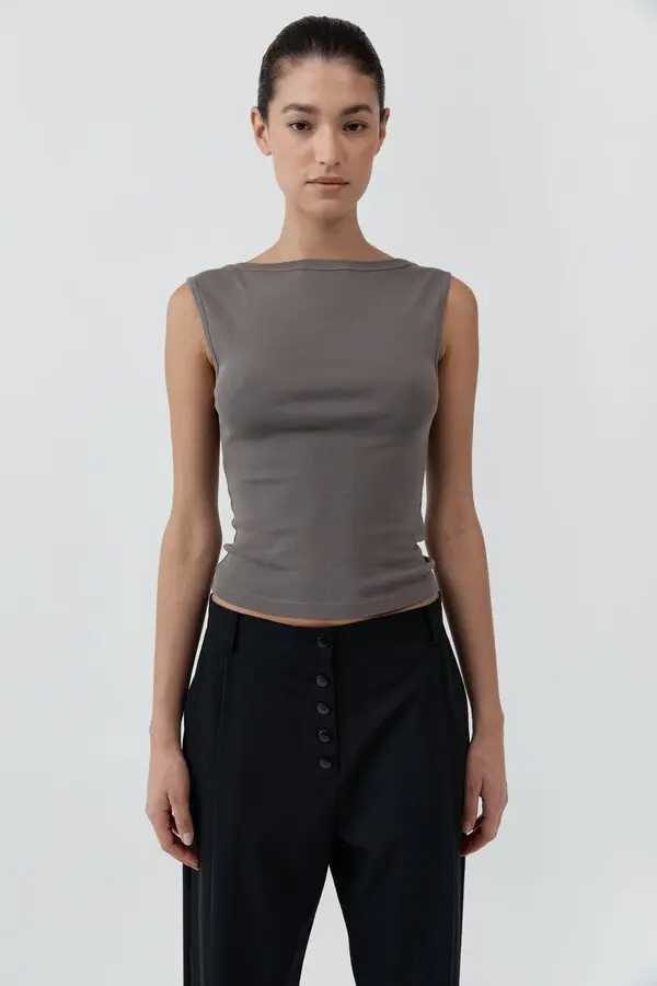 ST. AGNI Organic Cotton Ballerina Top