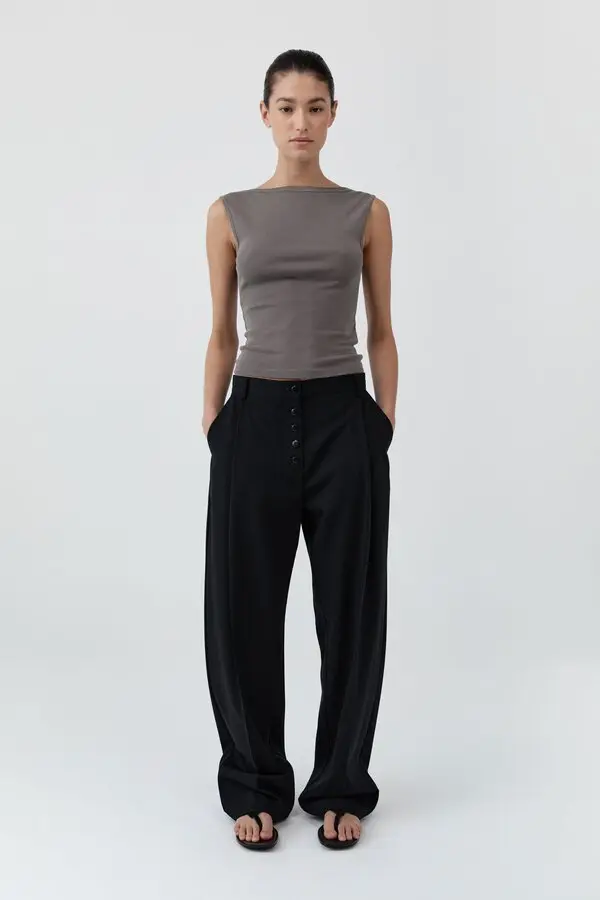 ST. AGNI Organic Cotton Ballerina Top