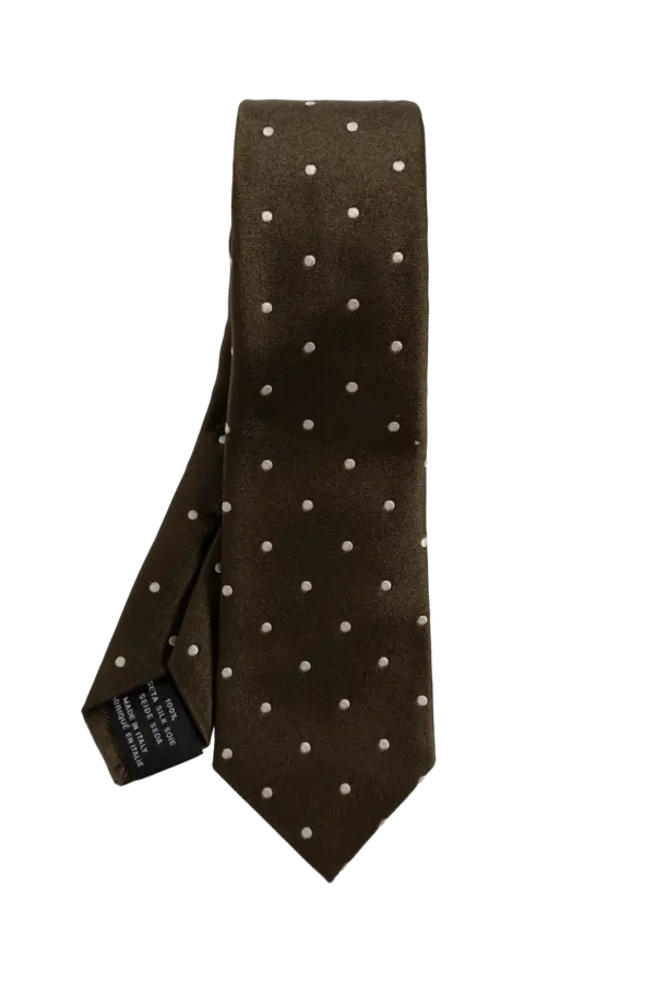 TOM FORD Silk Neck Tie - Green