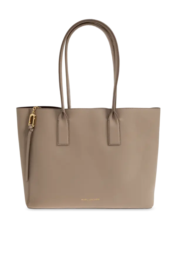 Marc Jacobs Pop" Leather Tote Bag - Beige