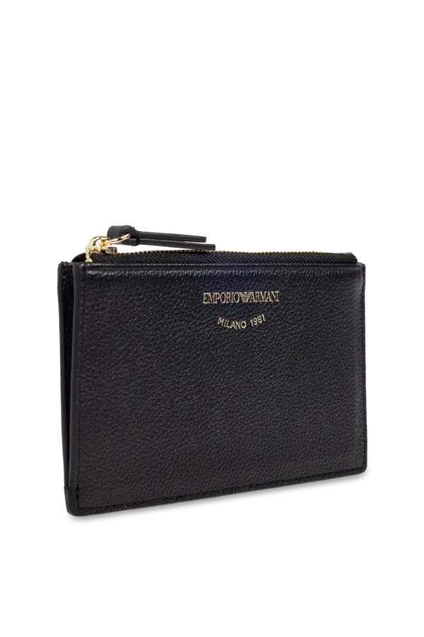 Emporio Armani Leather Card Holder