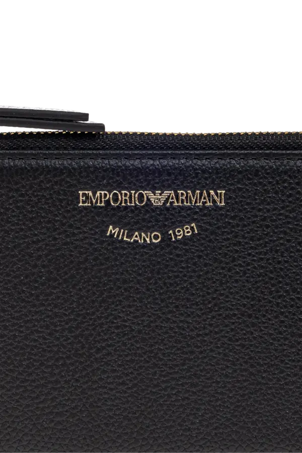 Emporio Armani Leather Card Holder
