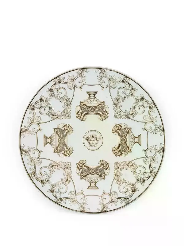 Versace La Coupe Des Dieux Medusa Plate - White