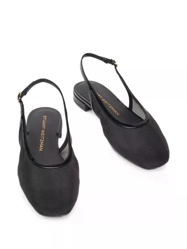 STUART WEITZMAN Mesh Slingback Pumps