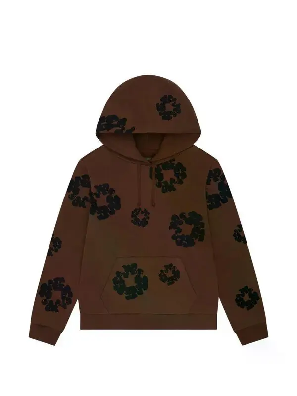 DENIM TEARS Wreath Hoodie - Brown