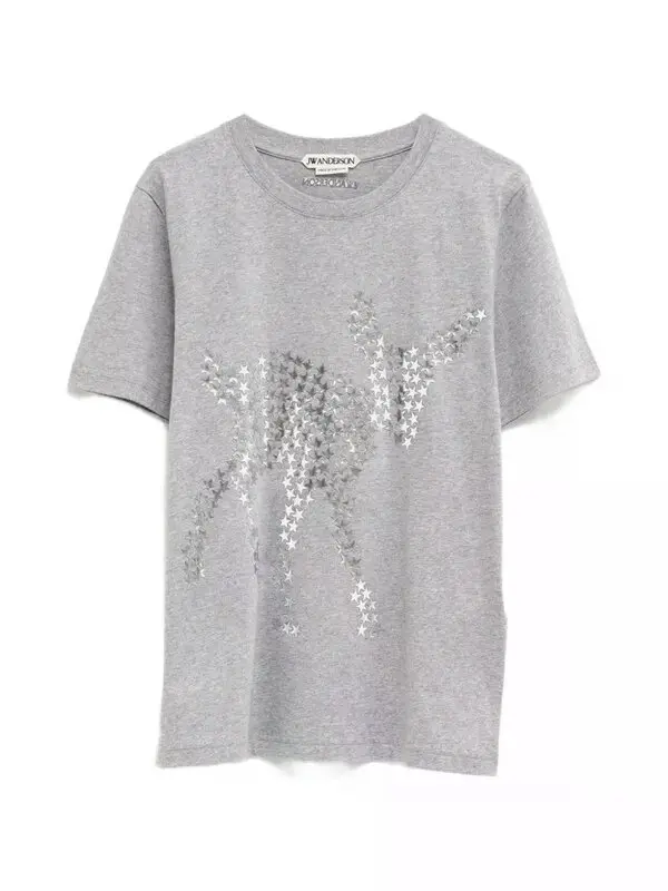 JW Anderson Star Motif T-shirt - Grey