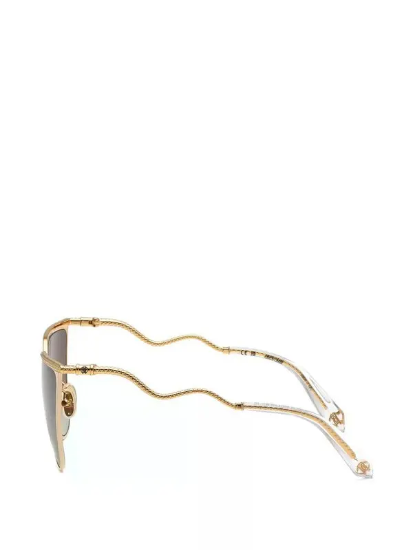 Roberto Cavalli Geometric Cat-eye Sunglasses