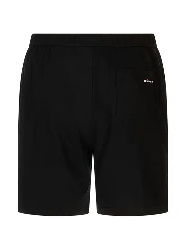 Kiton Embroidered Elasticated Shorts