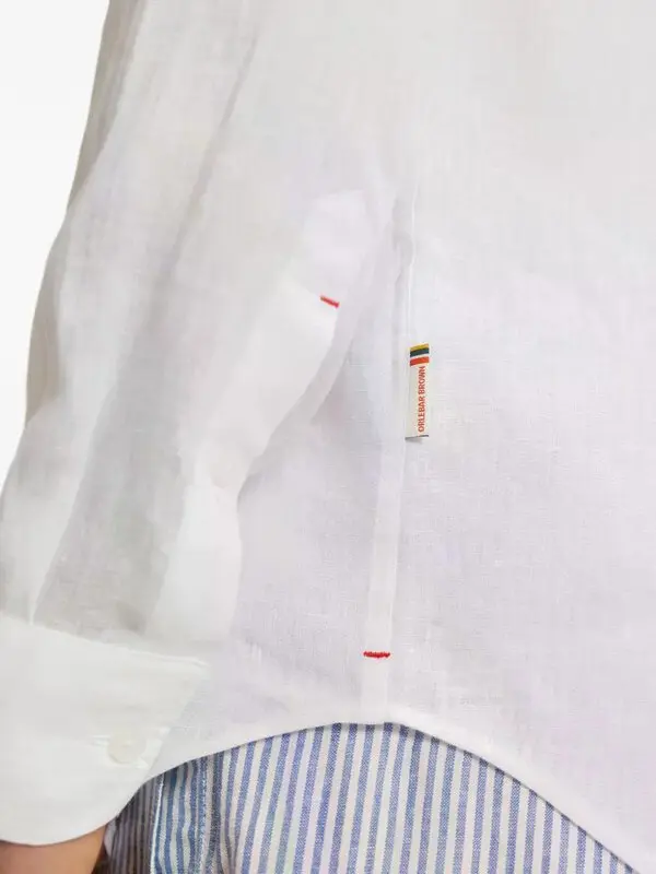 Orlebar Brown Giles Mirabello Embroidered Shirt