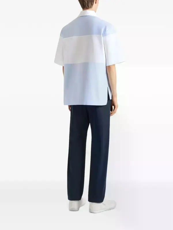 Givenchy Polo In Cotton With Paris Embroidery