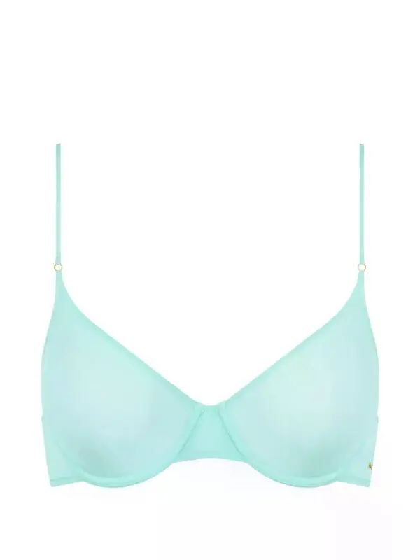 MAISON CLOSE Double Sens Corbeille Sheer Bra - Blue