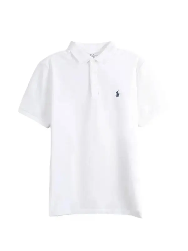 Polo Ralph Lauren Logo-embroidered Polo Shirt - White