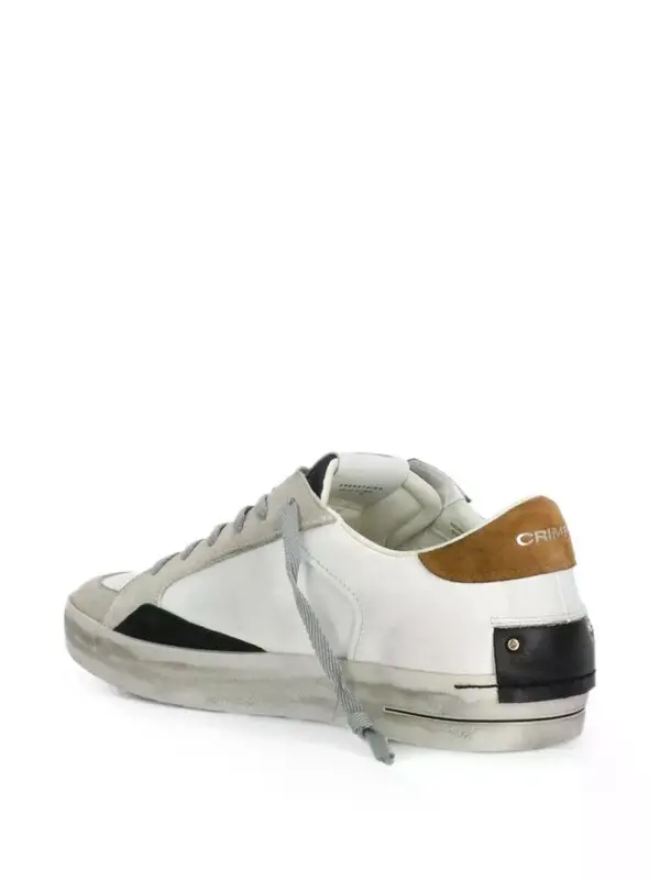 CRIME LONDON Sk8 Deluxe Panelled Sneakers